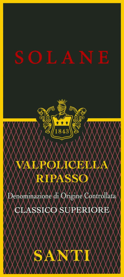 Santi Solane Ripasso Valpolicella 2017 | Wine.com