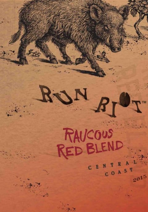 Run Riot Raucous Red Blend 2015 | Wine.com