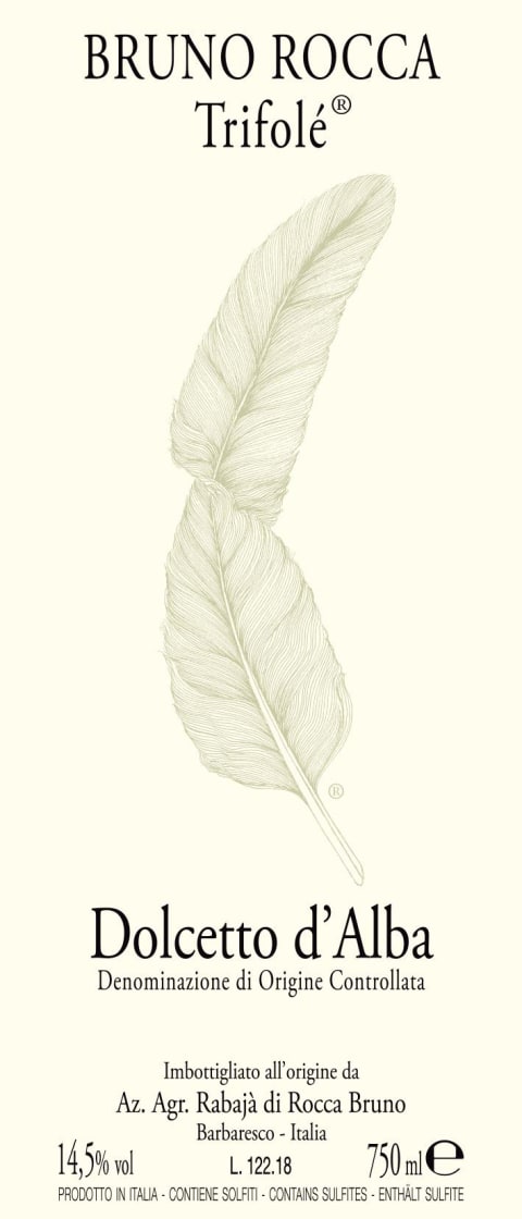 Bruno Rocca Trifole Dolcetto d'Alba 2021 | Wine.com