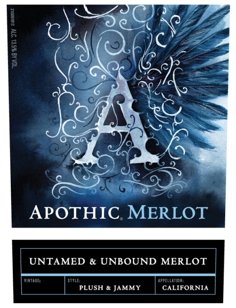 Apothic Merlot 2021 | Wine.com