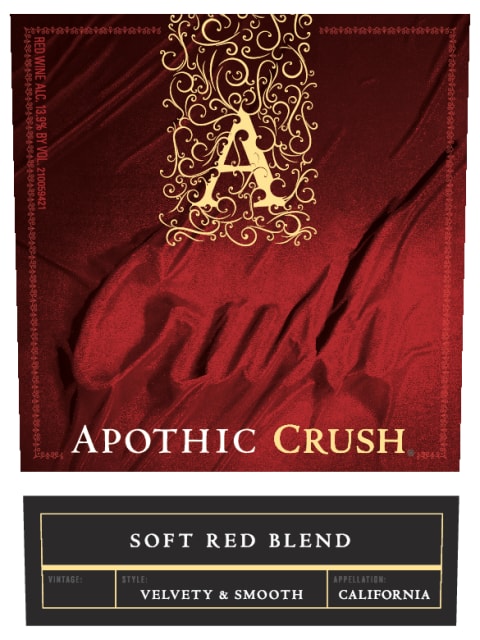 Apothic Crush Red Blend 2020 | Wine.com