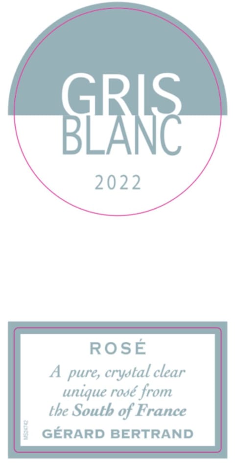 Gerard Bertrand Gris Blanc Rose 2022 | Wine.com