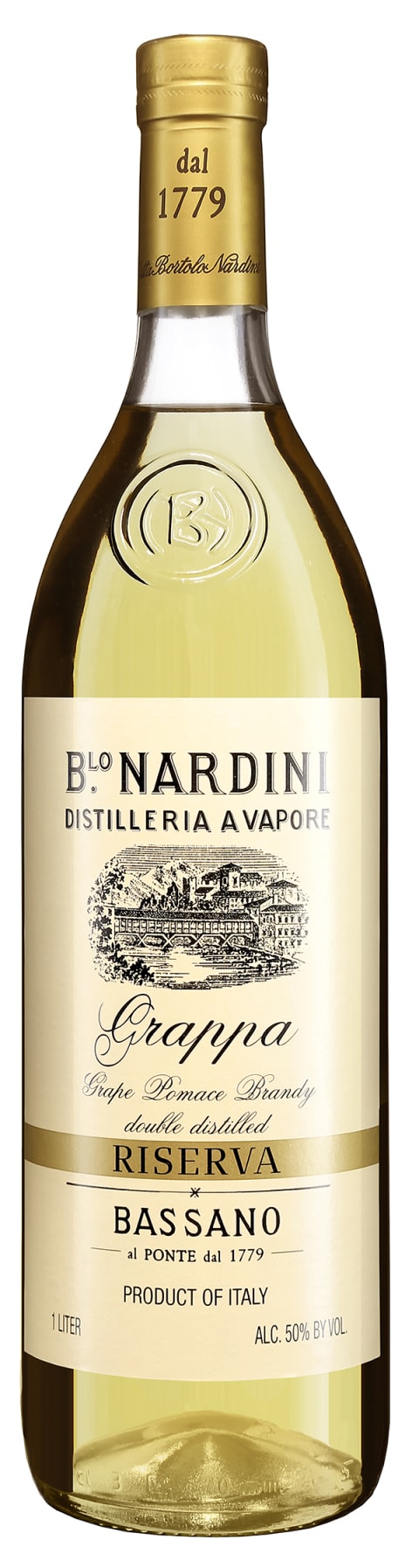 Nardini White Label Riserva Grappa (1 Liter) | Wine.com