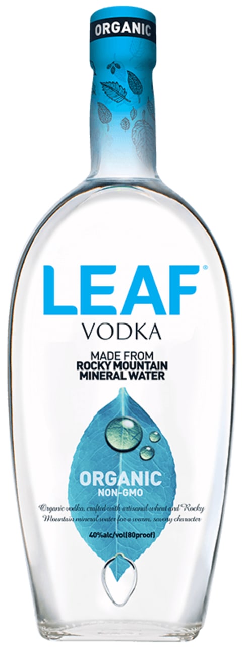Leaf Vodka Rocky Mountain Mineral Water Vodka | Wine.com