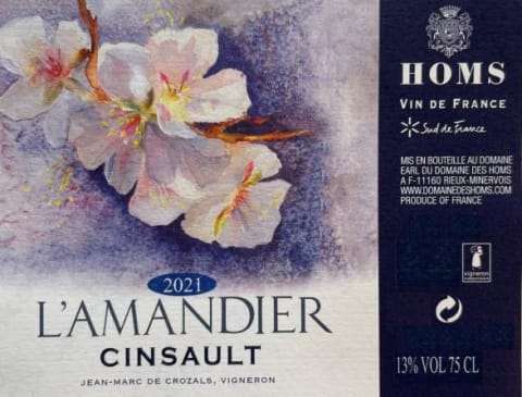 Domaine des Homs L'Amandier Cinsault 2021 | Wine.com