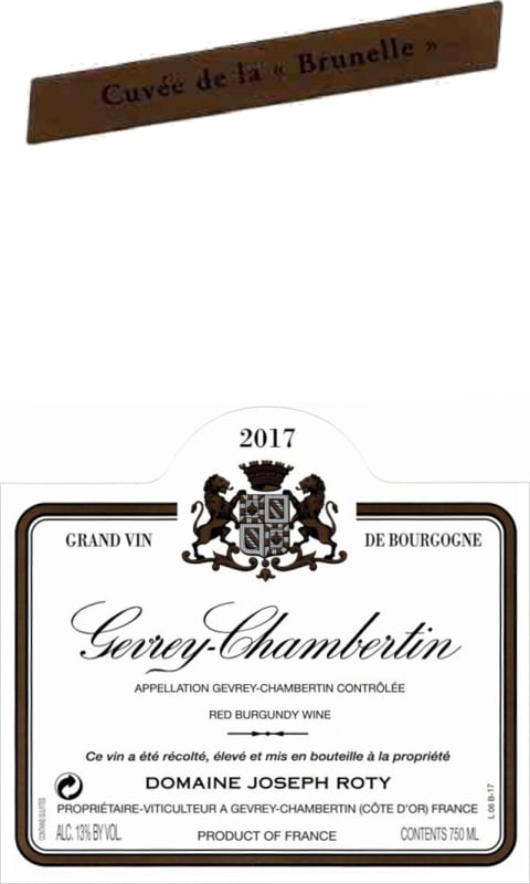 Domaine Joseph Roty Gevrey-Chambertin La Brunelle 2017 | Wine.com