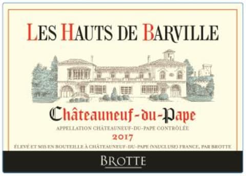 Maison Brotte Les Hauts de Barville Chateauneuf-du-Pape 2017 | Wine.com