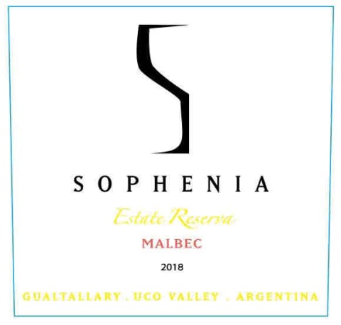 Finca Sophenia Estate Malbec 2018 | Wine.com