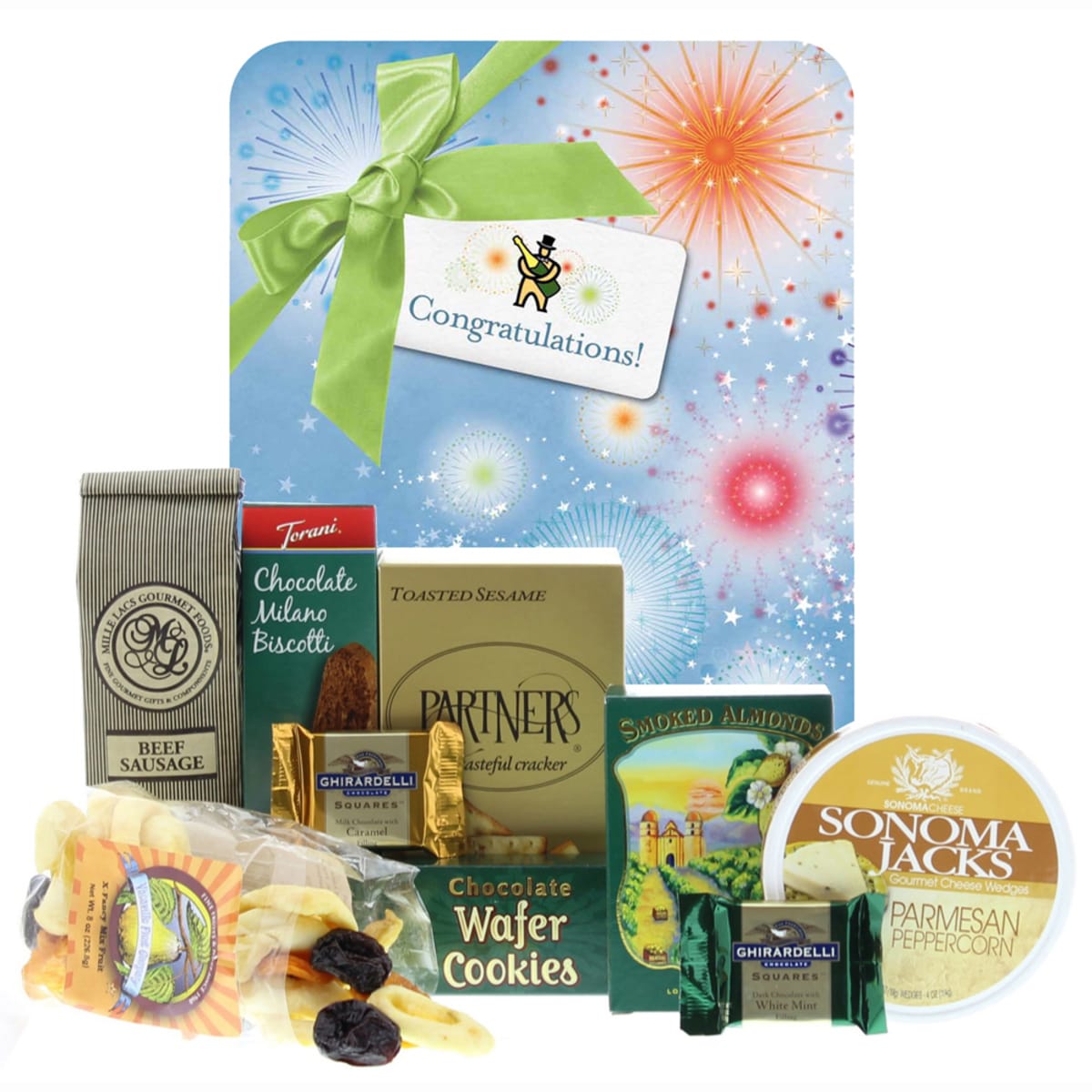 Congratulations Gourmet Food Gift Set | Wine.com