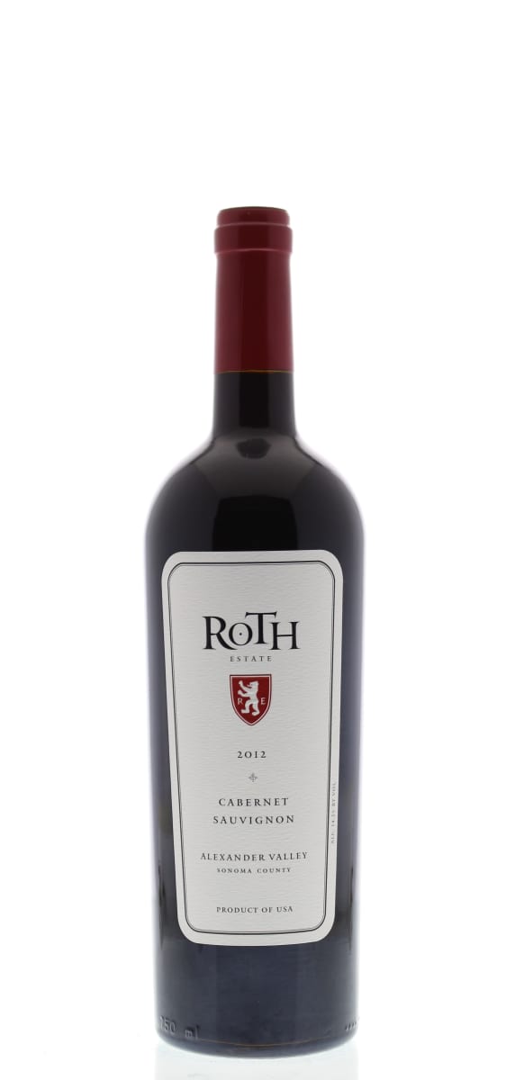Roth Estate Alexander Valley Cabernet Sauvignon 2012 | Wine.com