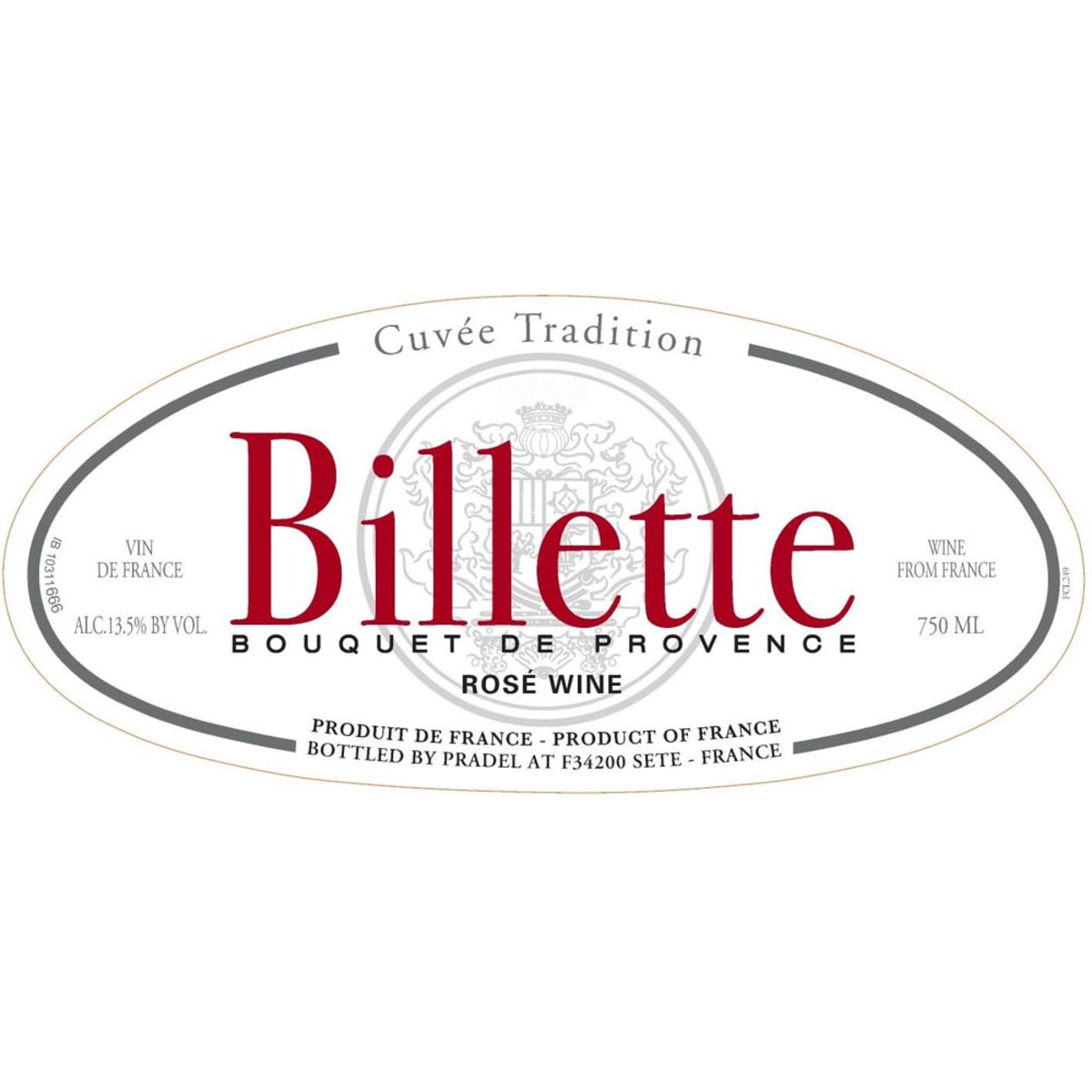 Billette Cotes de Provence Rose 2015 | Wine.com
