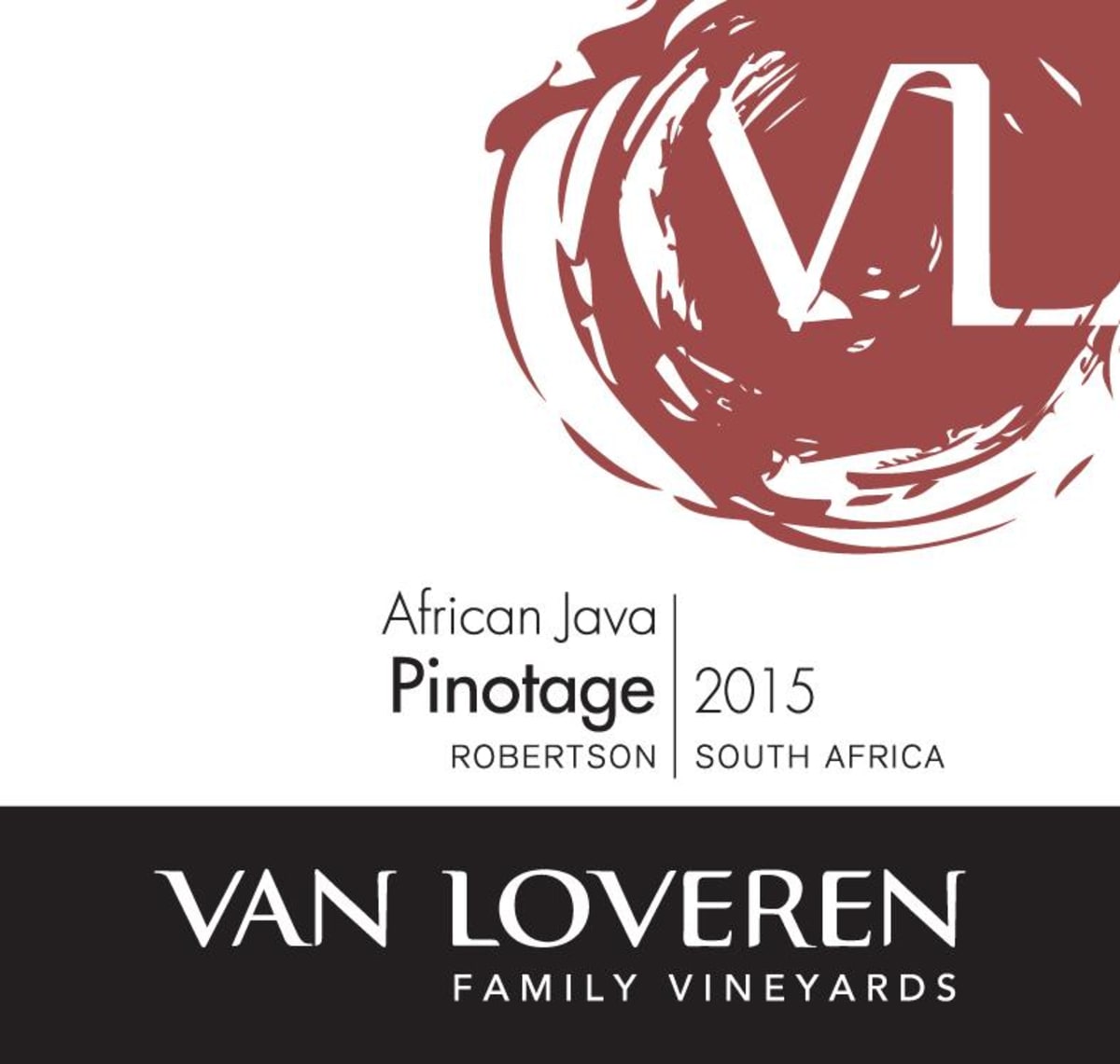 Van Loveren African Java Pinotage 2015 | Wine.com