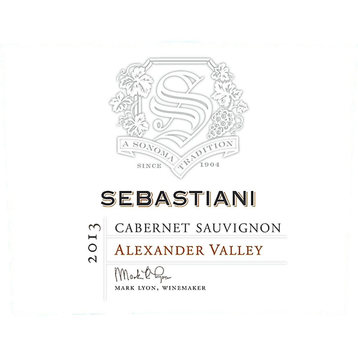 Sebastiani Alexander Valley Cabernet Sauvignon 2013 | Wine.com