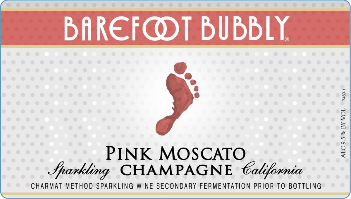 Barefoot Bubbly Pink Sparkling Moscato | Wine.com