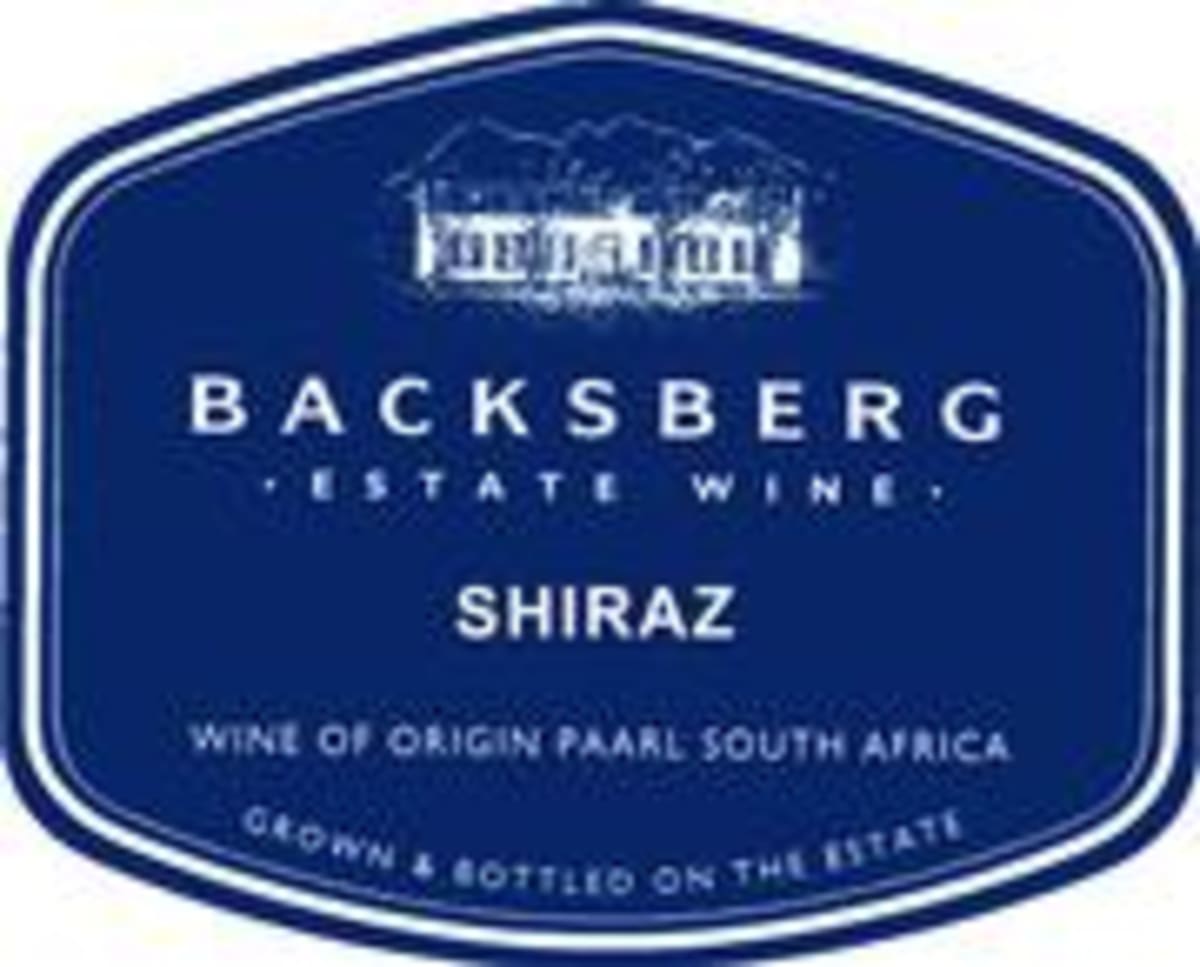 Backsberg Estate Shiraz 1998 | Wine.com