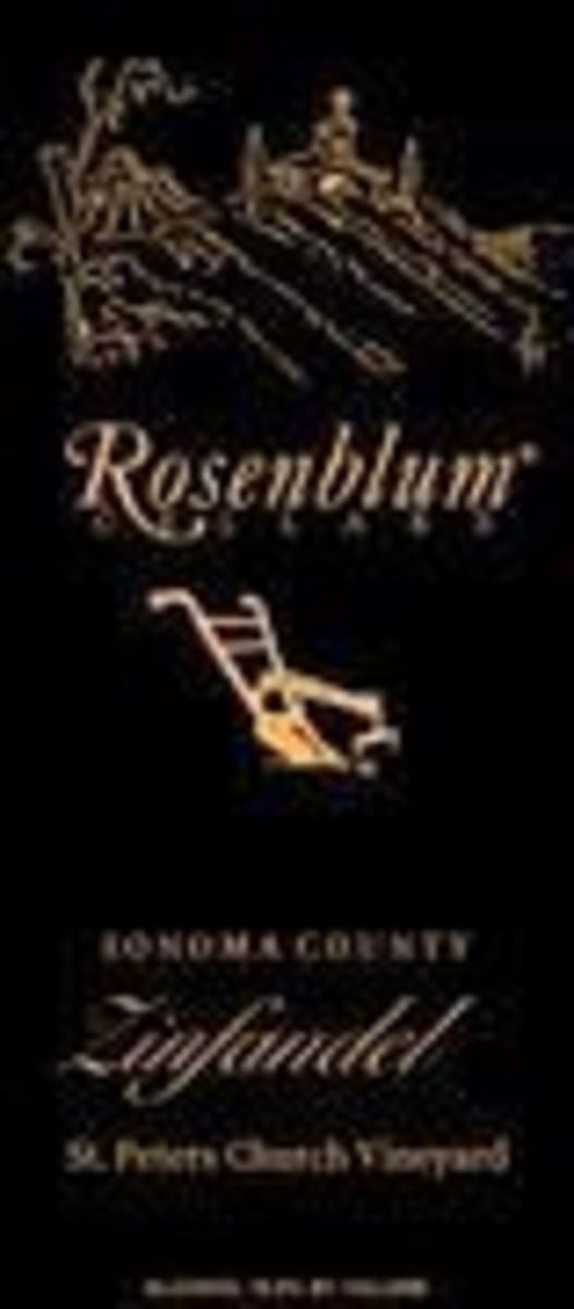 Rosenblum Cellars St. Peters Church Vineyard Zinfandel 1998 | Wine.com