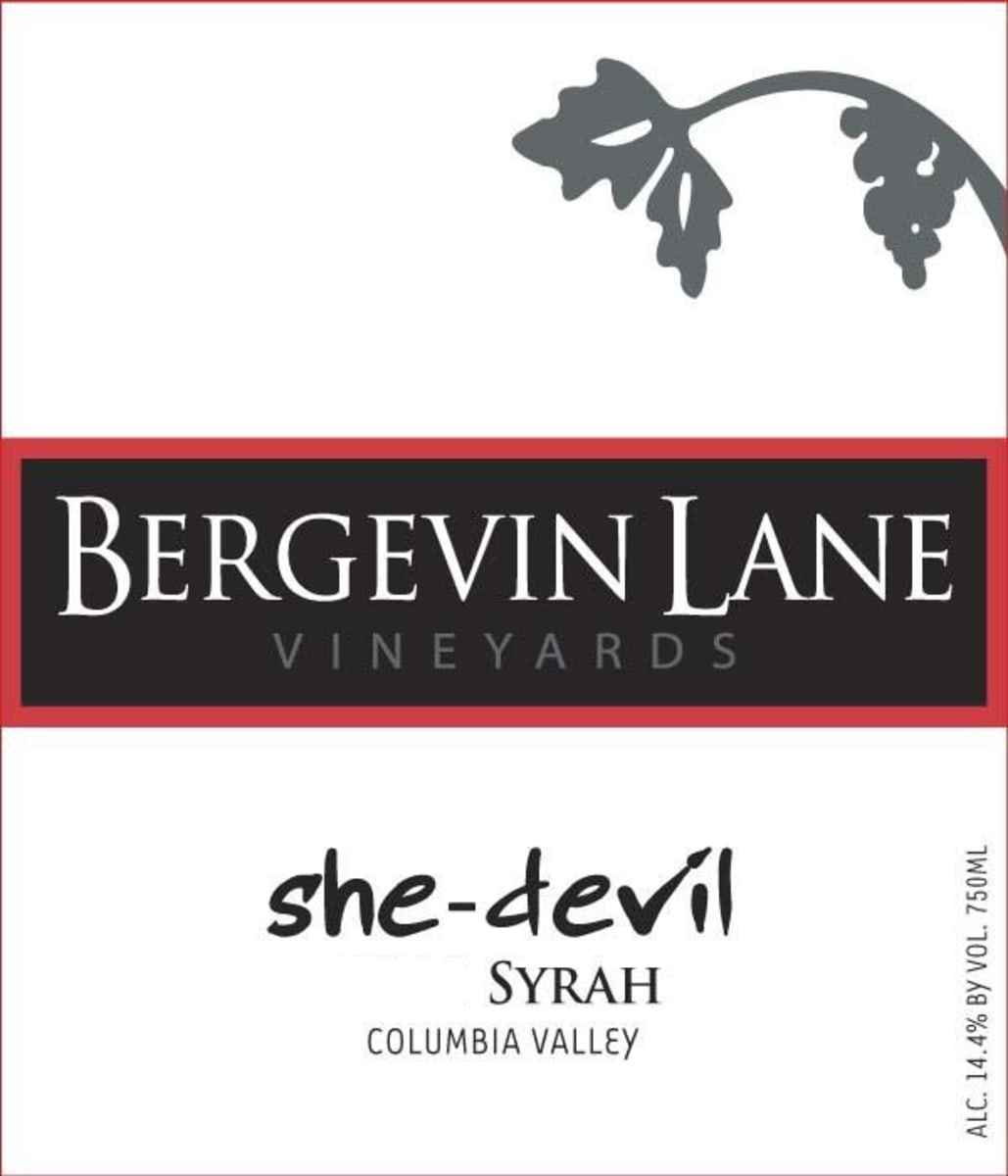 Bergevin Lane She-Devil Syrah 2012 | Wine.com