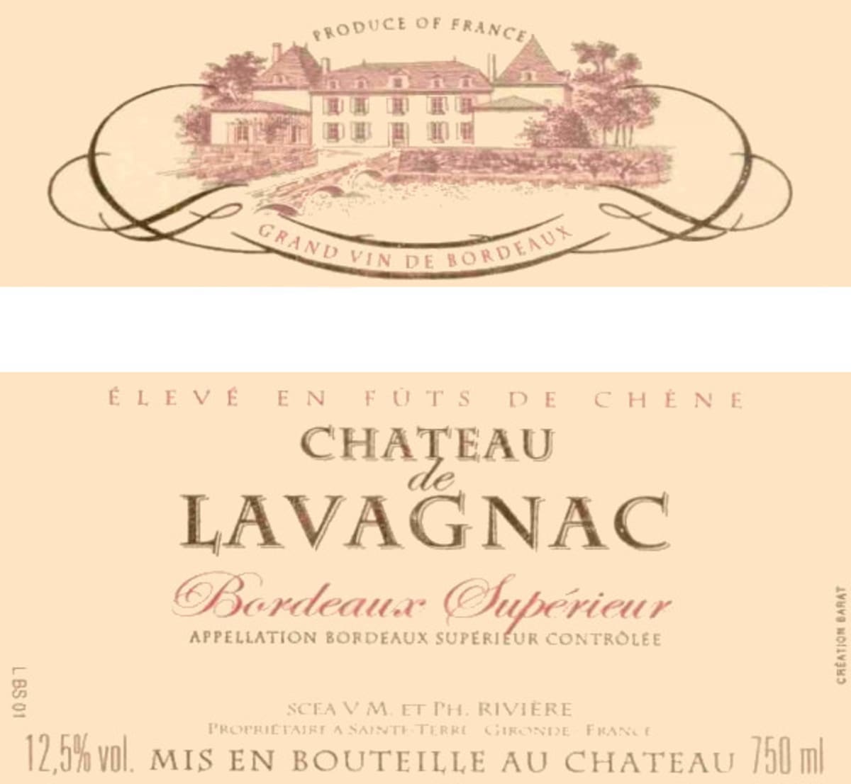 Maison Riviere Chateau de Lavagnac 2009 | Wine.com