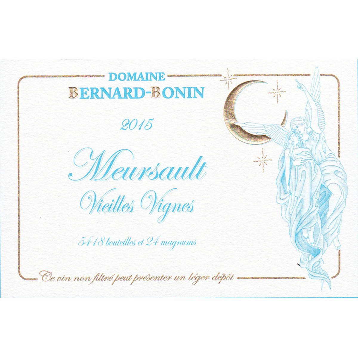 Domaine Bernard-Bonin Meursault Vieilles Vignes 2015 | Wine.com