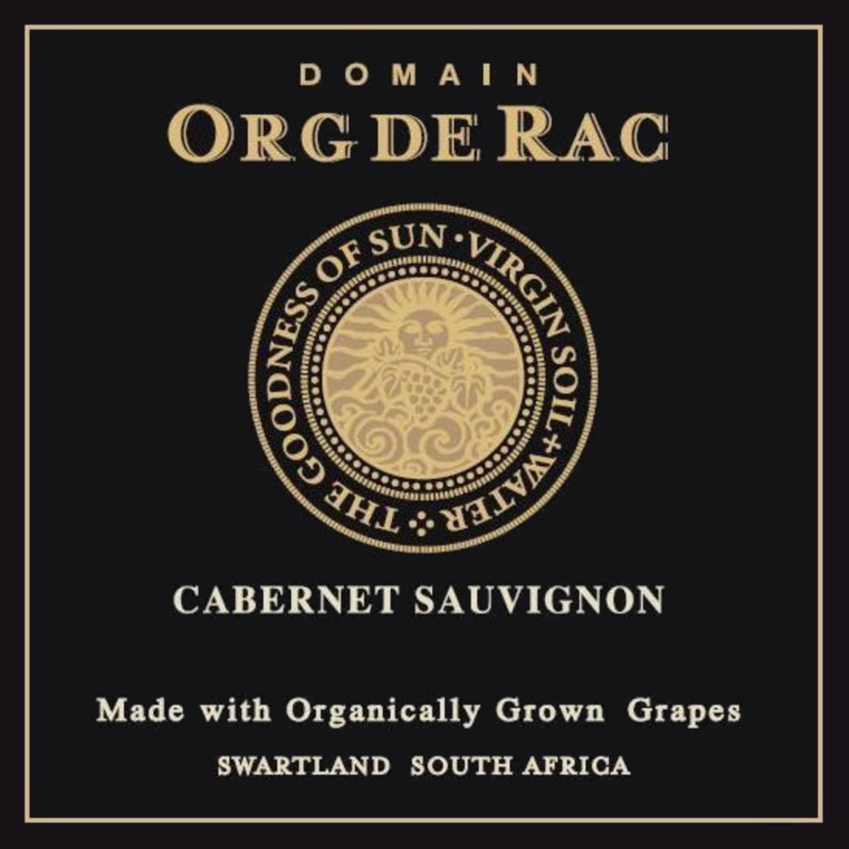 Org de Rac Swartland Cabernet Sauvignon 2014 | Wine.com