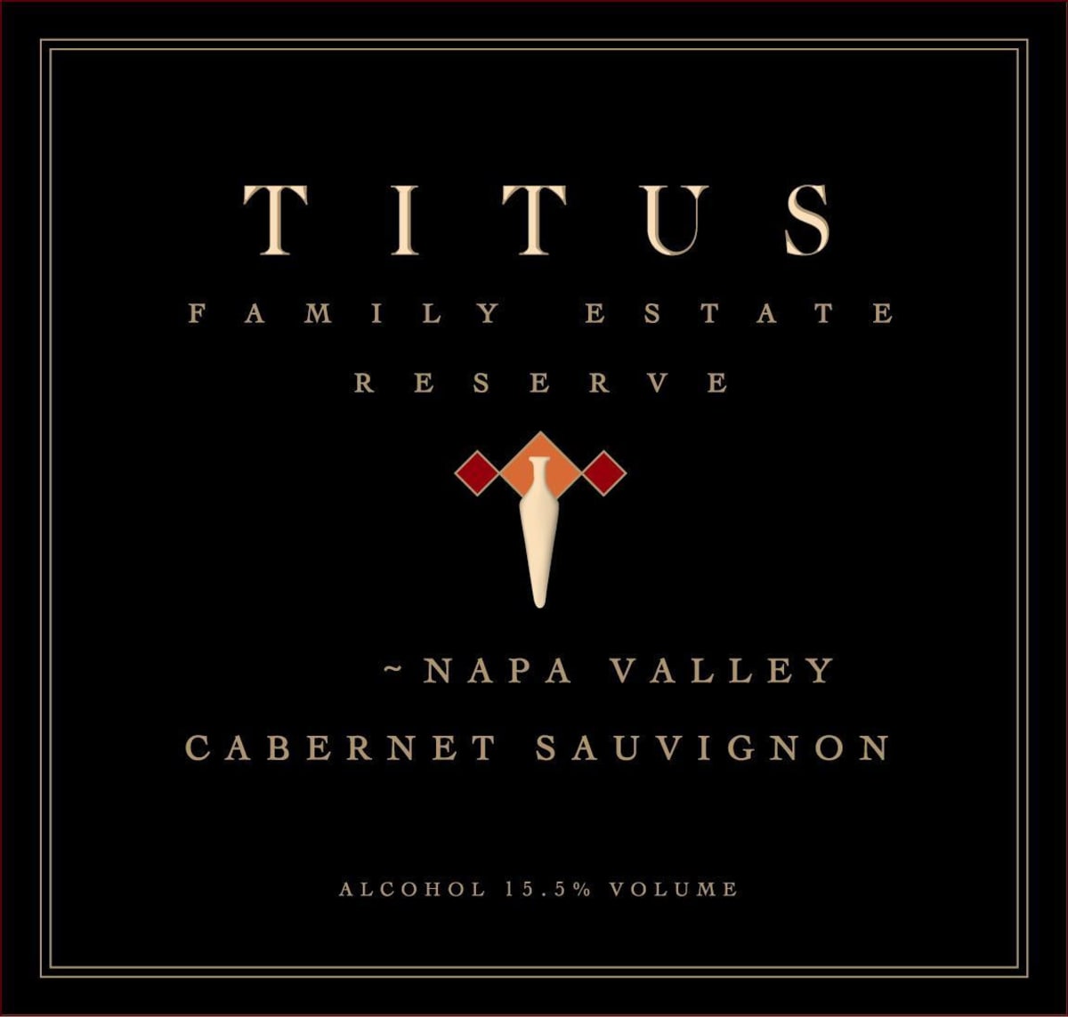 Titus Reserve Cabernet Sauvignon 2012 | Wine.com