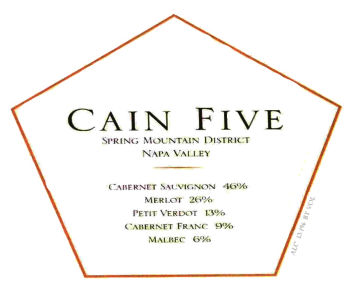 Cain Five 2008 | Wine.com