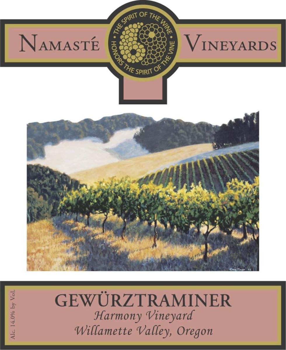 Namaste Vineyards Harmony Vineyard Gewurztraminer 2007 | Wine.com