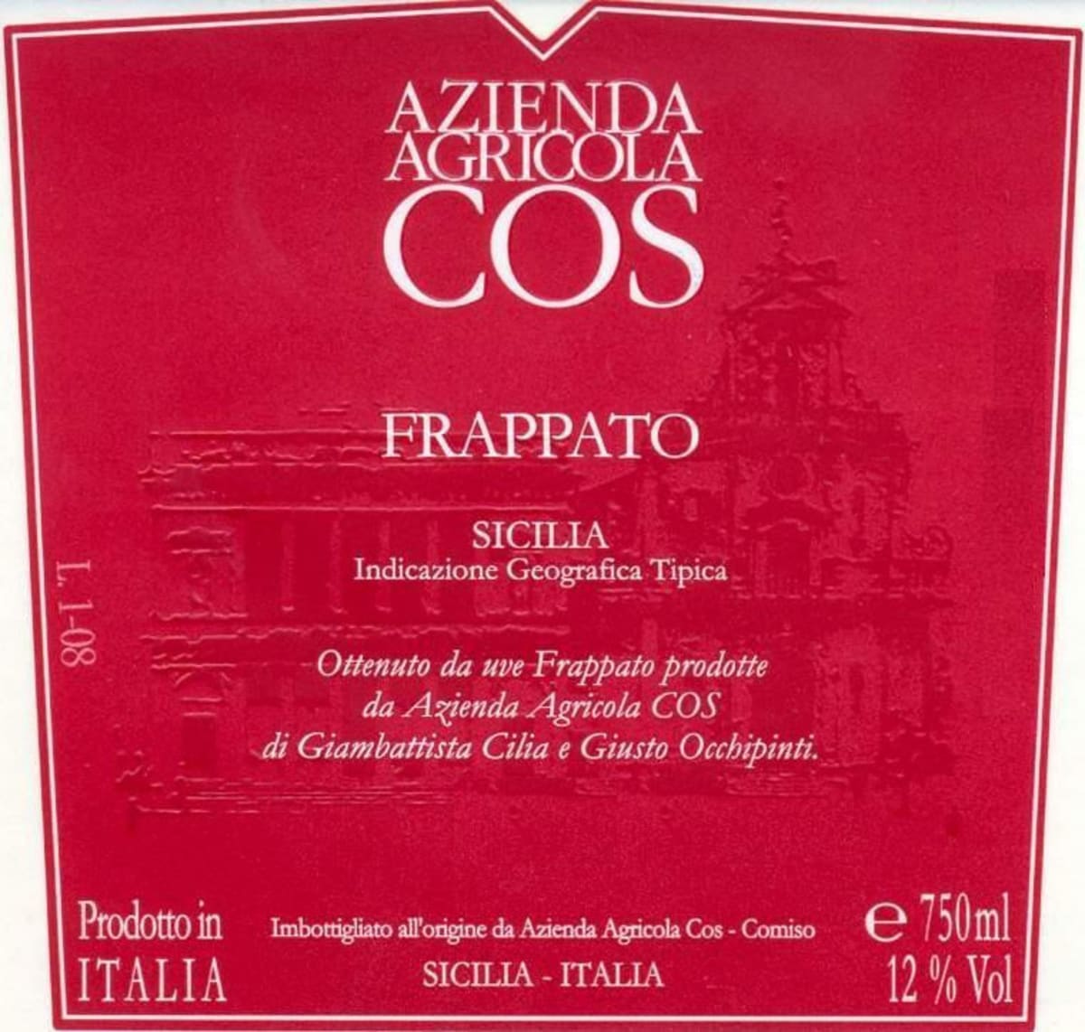 Cos Frappato 2011 | Wine.com