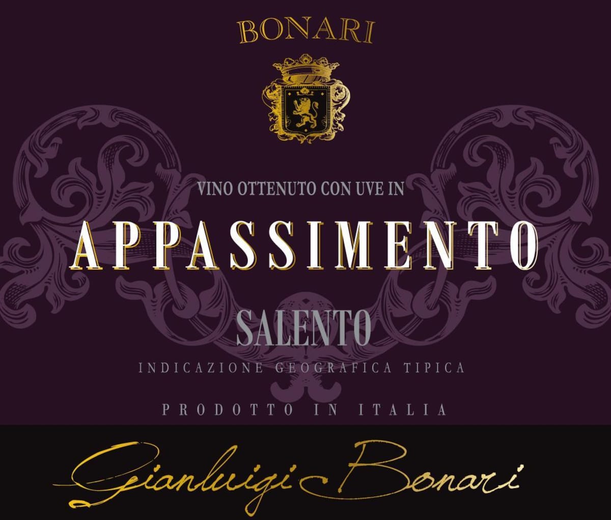 Gianluigi Bonari Salento Appassimento 2015 | Wine.com
