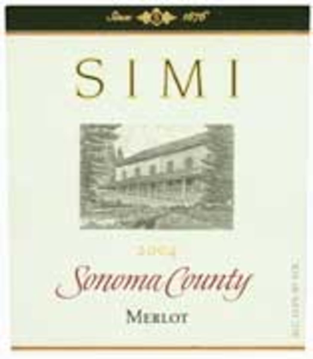 Simi Merlot 2004 | Wine.com
