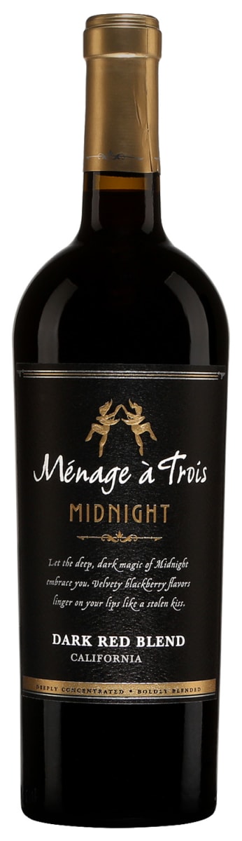 Menage a Trois Midnight Dark Red Blend 2019 | Wine.com