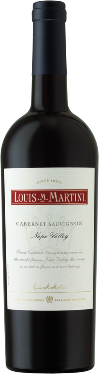 Louis Martini Napa Valley Cabernet Sauvignon 2015 | Wine.com