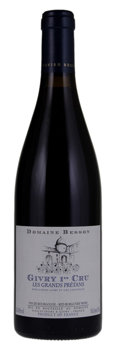 Domaine Besson Givry Les Grands Pretans Premier Cru 2021 | Wine.com