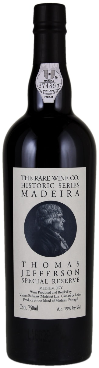 Rare Wine Co. Thomas Jefferson Special Reserve Madeira | Wine.com