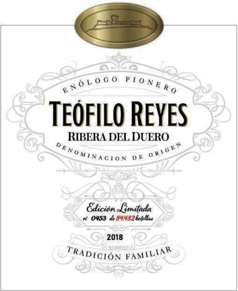 Teofilo Reyes Ribera del Duero 2018 | Wine.com