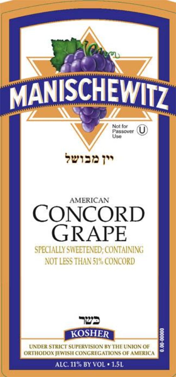 Manischewitz American Concord Grape | Wine.com