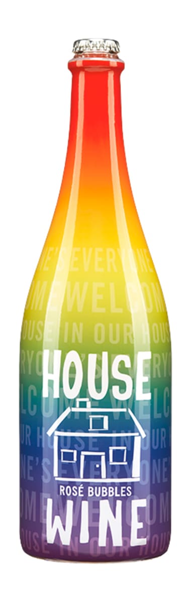 House Wine Rainbow Rose Bubbles | Wine.com