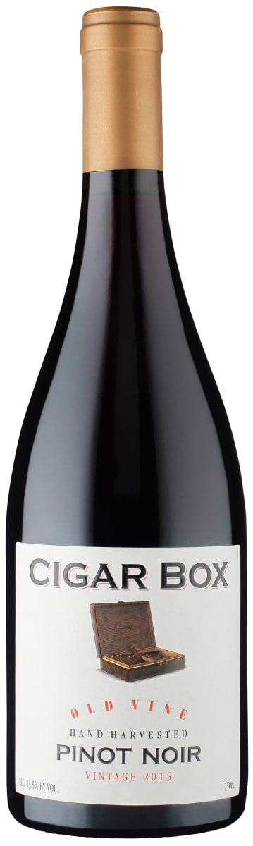 Cigar Box Old Vine Pinot Noir 2015 | Wine.com