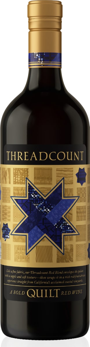 Quilt Thread Count Red Blend | Wine.com