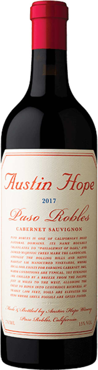 Austin Hope Cabernet Sauvignon 2017 | Wine.com