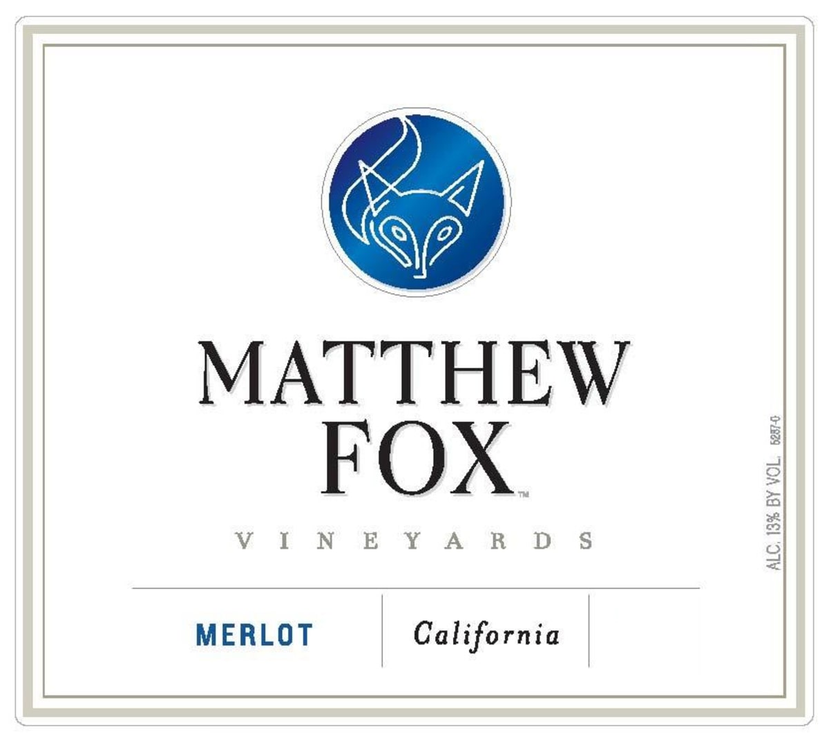 Matthew Fox Matthew Fox Merlot , California 2012 | Wine.com