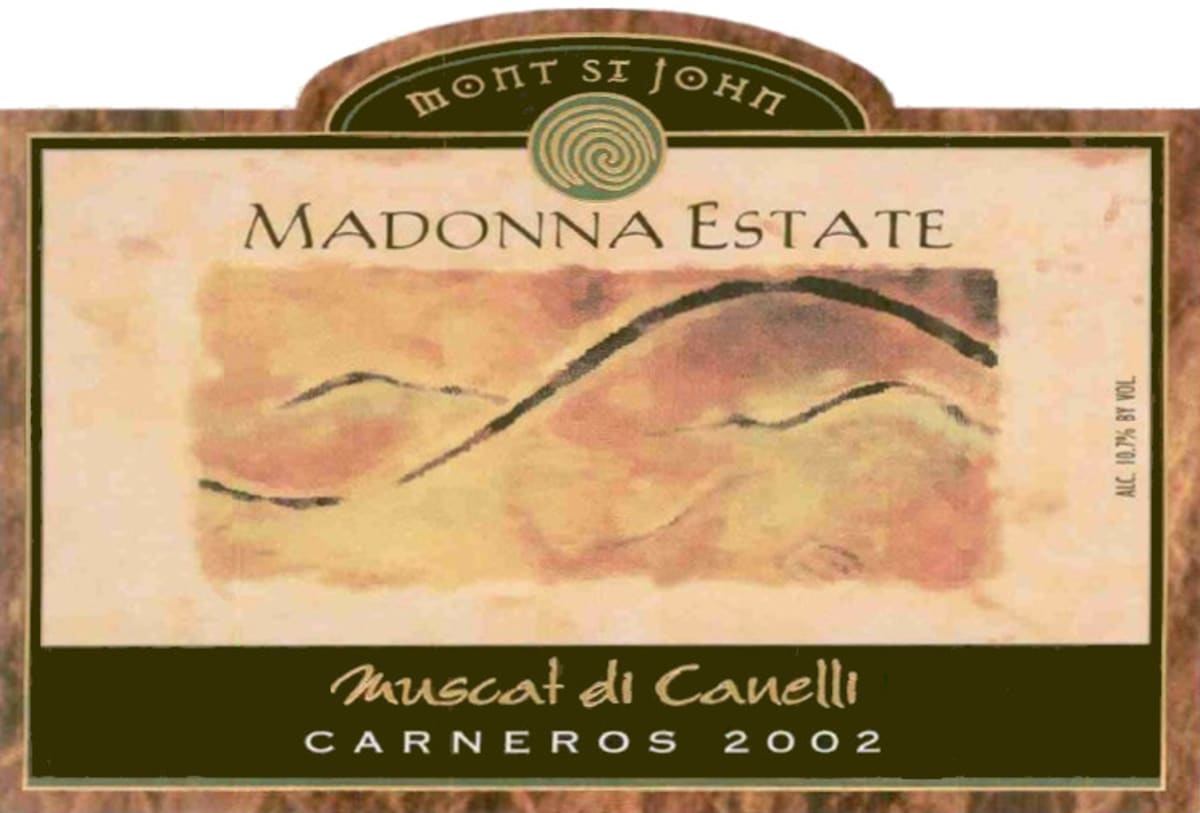 Madonna Estate Canelli Muscat 2002 | Wine.com