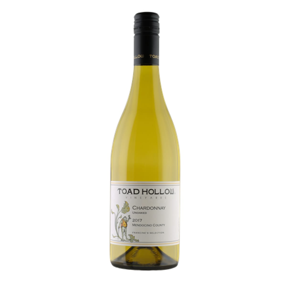 Toad Hollow Francine's Selection Unoaked Chardonnay 2017 | Wine.com