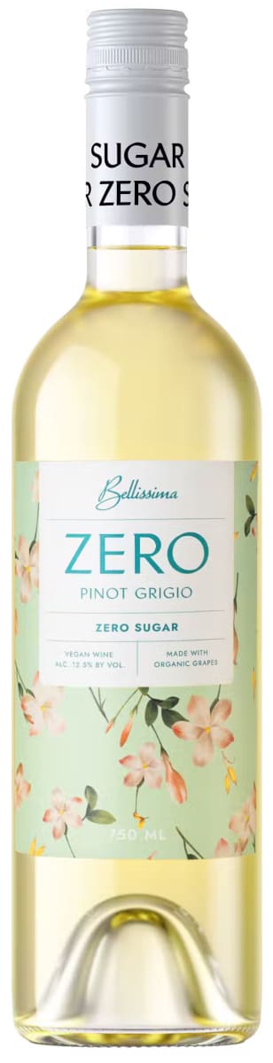 Bellissima Zero Sugar Pinot Grigio 2021 | Wine.com