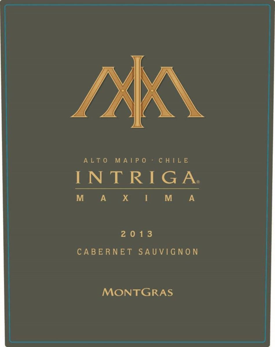 MontGras Intriga Maxima Cabernet Sauvignon 2013 | Wine.com