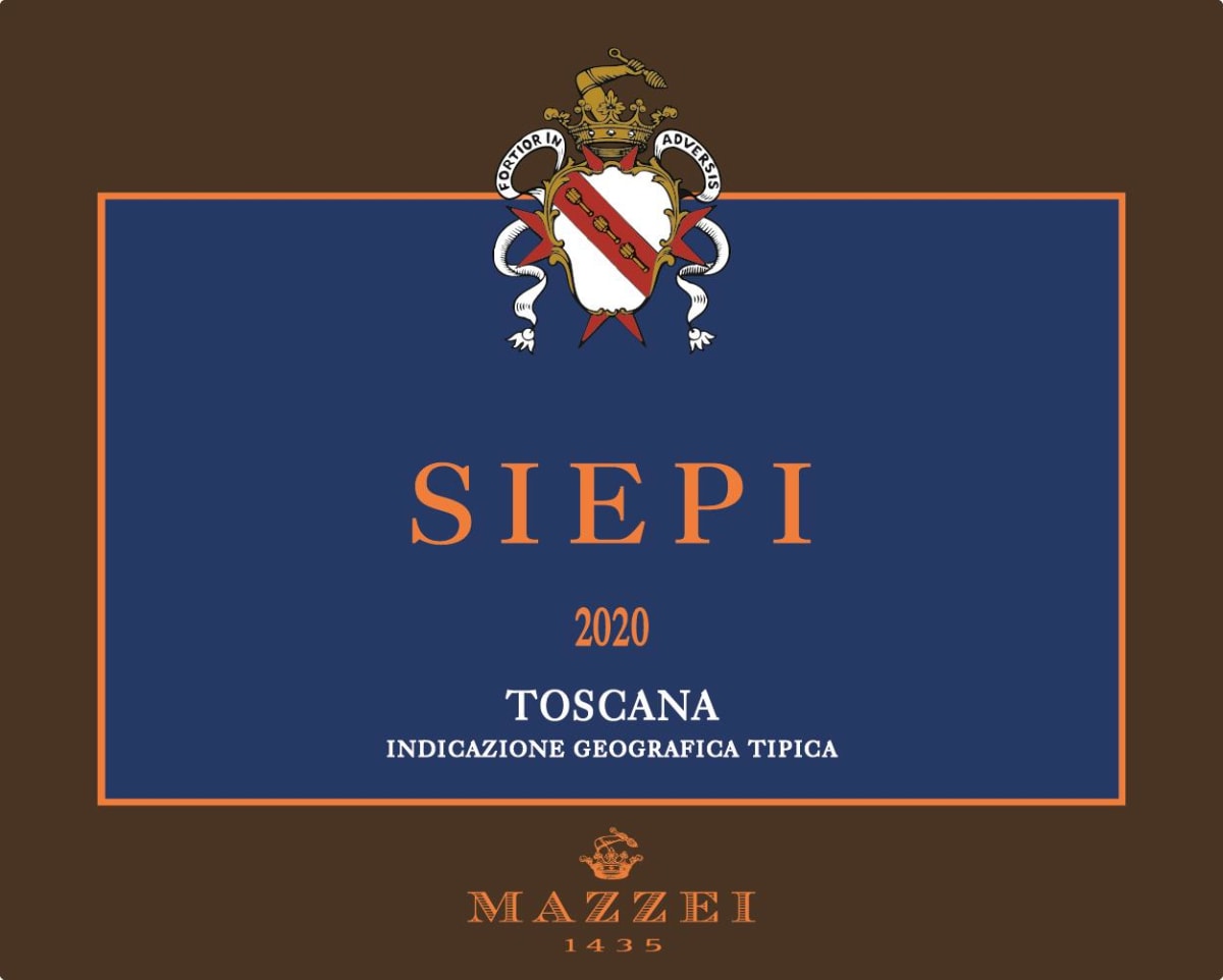 Mazzei Castello di Fonterutoli Siepi Toscana 2020 | Wine.com