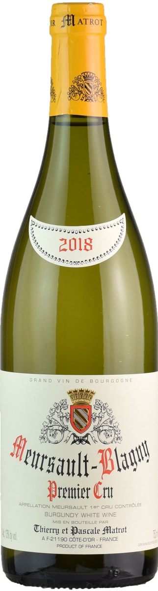 Domaine Matrot Meursault Blagny Premier Cru (375ML half-bottle) 2018 ...