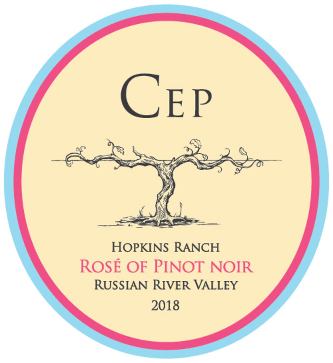 Cep Hopkins Ranch Rose 2018 | Wine.com