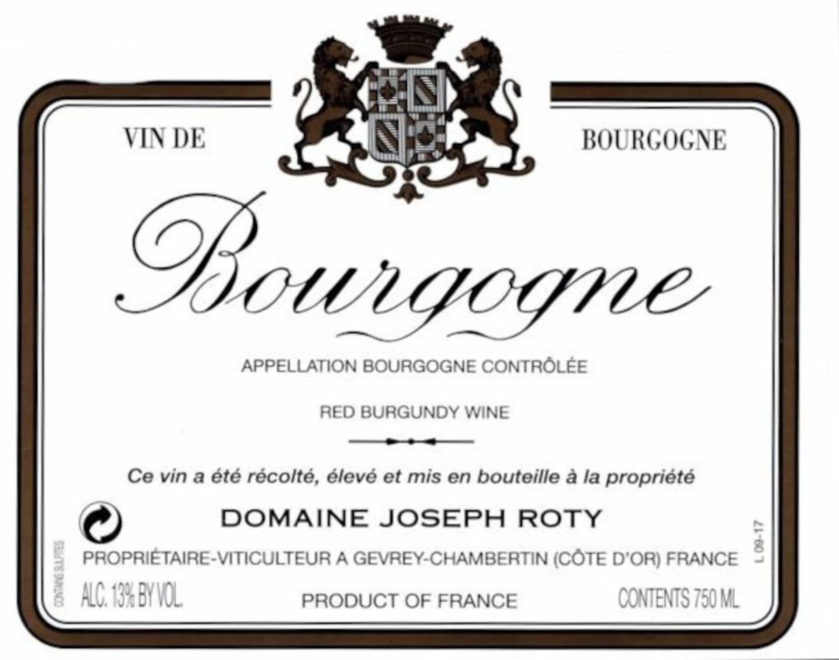 Domaine Joseph Roty Bourgogne Pinot Noir Cuvee Pressonnier 2019 | Wine.com