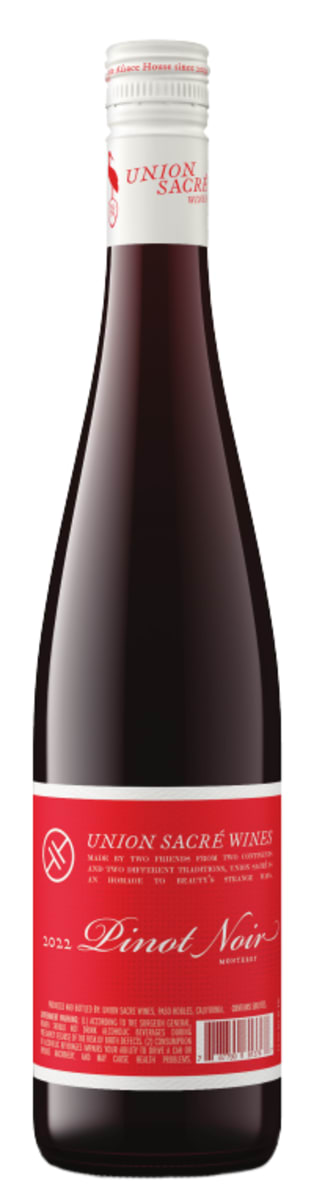 Union Sacre Pinot Noir 2022 | Wine.com